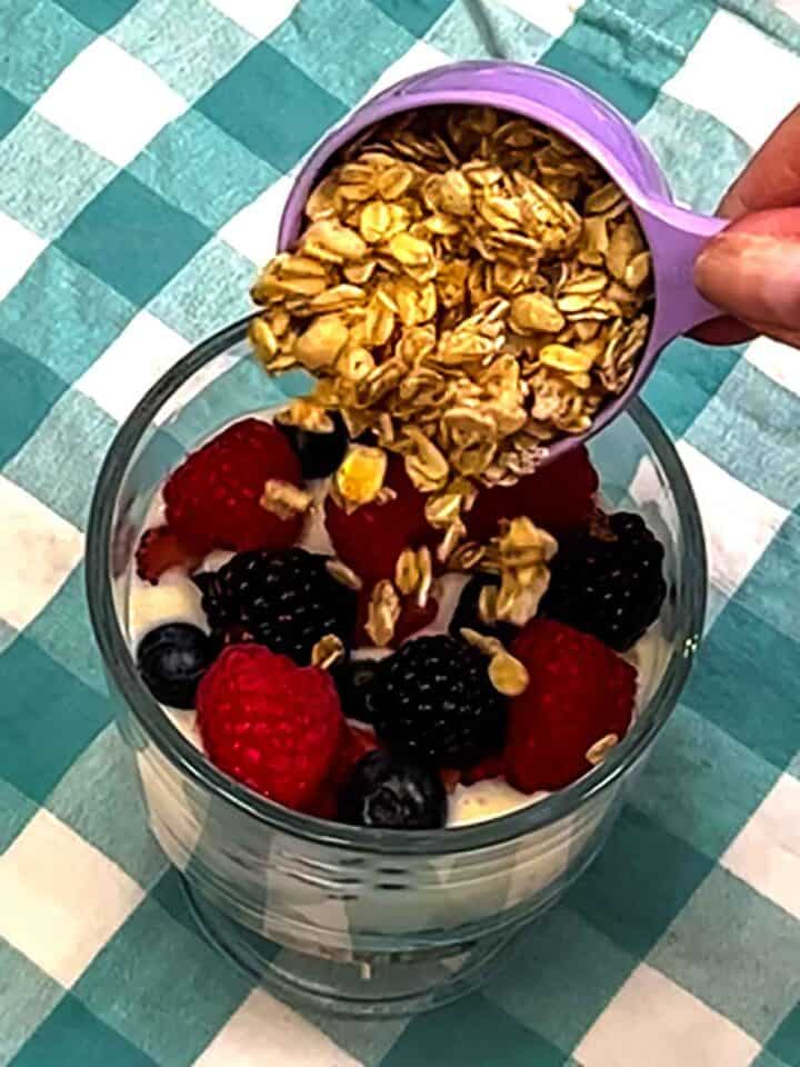 Yogurt Berry Parfaits - Pudge Factor