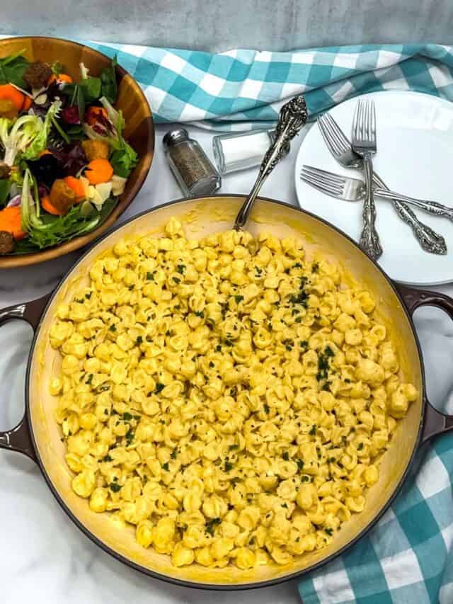 Quick and Easy Stovetop Shells & Cheese - Pudge Factor