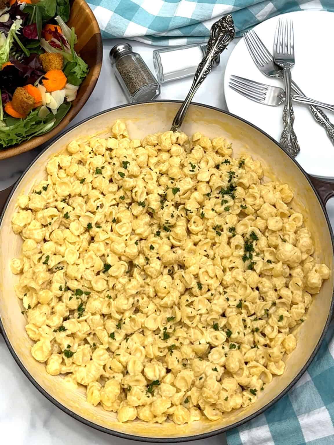 Quick and Easy Stovetop Shells & Cheese - Pudge Factor