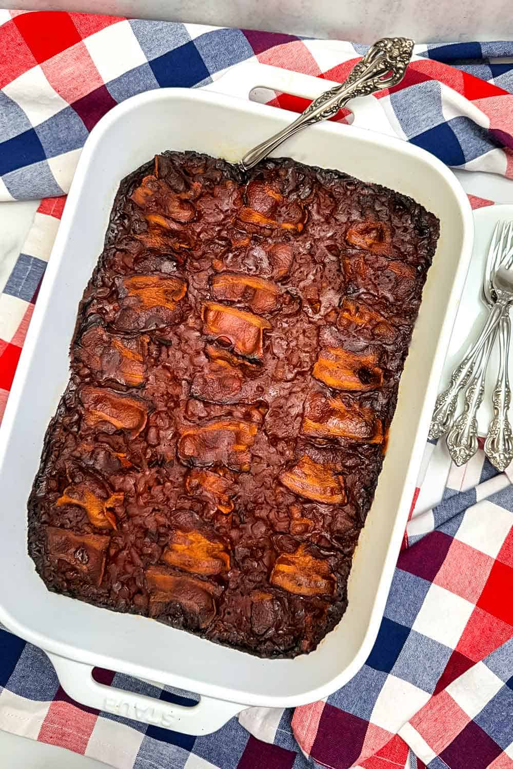 Ultimate Kicked-Up Canned Baked Beans - Pudge Factor