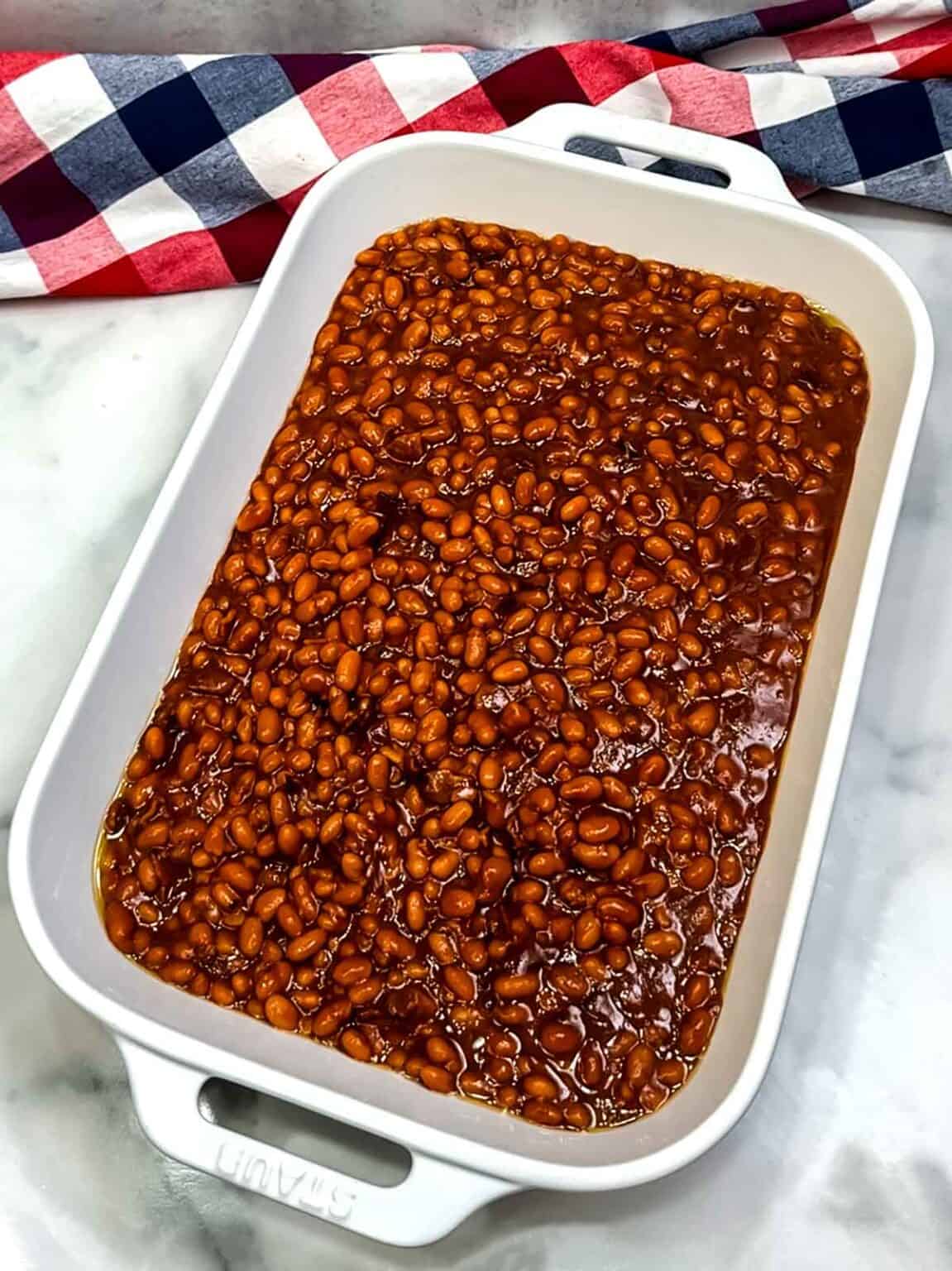 Ultimate Kicked-Up Canned Baked Beans - Pudge Factor