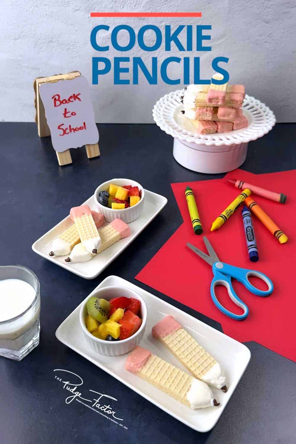 No-Bake Pencil Cookies: Fun & Easy After-School Treats - Pudge Factor