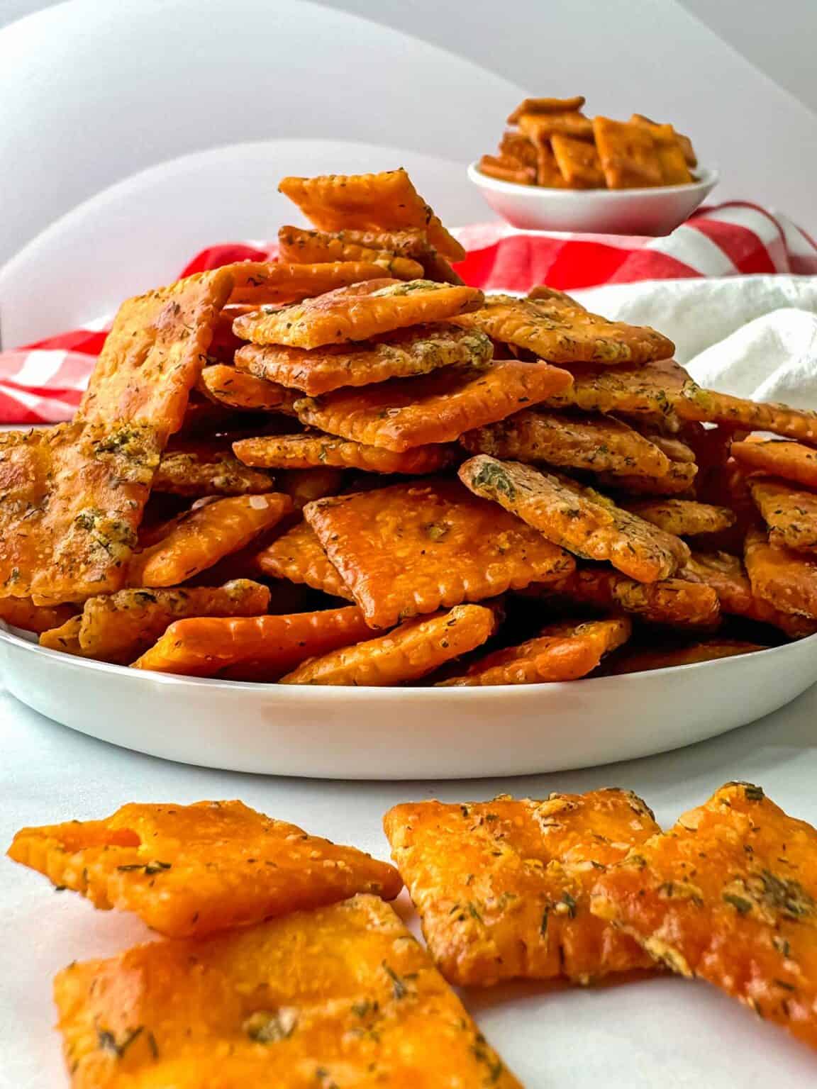 Quick and Easy Ranch Cheez-Its: The Perfect Munchie - Pudge Factor