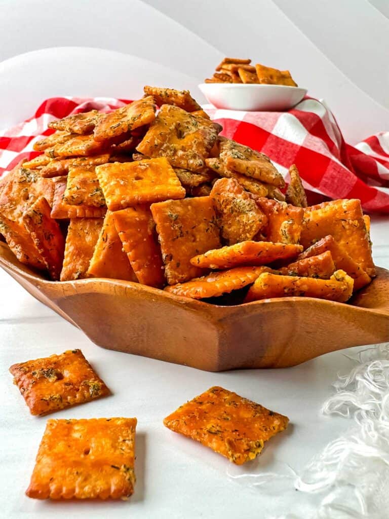 Quick and Easy Ranch Cheez-Its: The Perfect Munchie - Pudge Factor