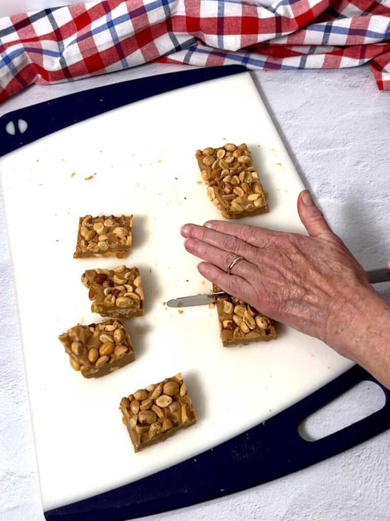 Easy Copycat Payday Candy Bars - Pudge Factor