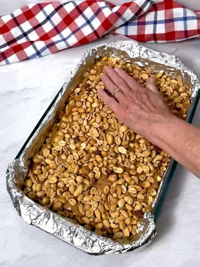 Easy Copycat Payday Candy Bars - Pudge Factor