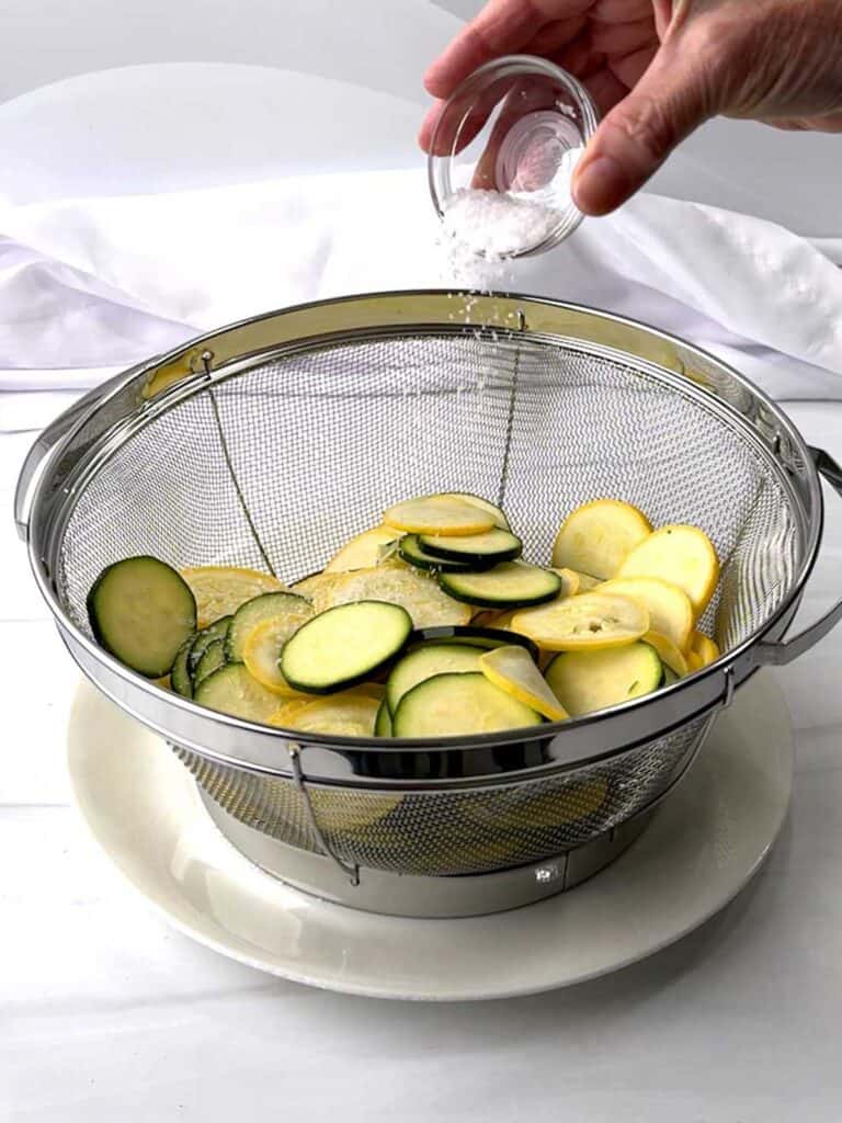 Yellow Squash and Zucchini Tart - Summer's Bounty - Pudge Factor