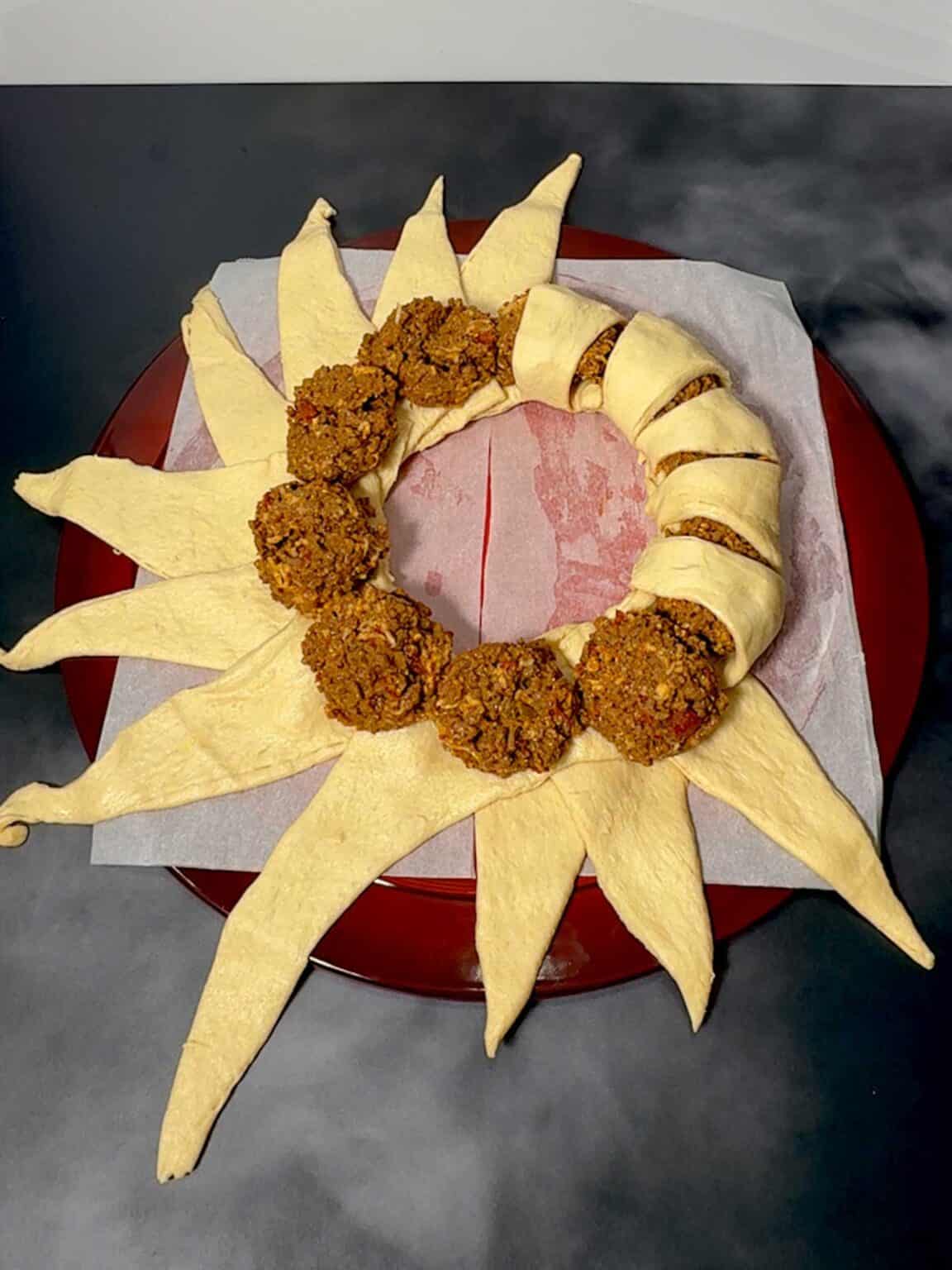 Spooky Spider Taco Ring - Pudge Factor