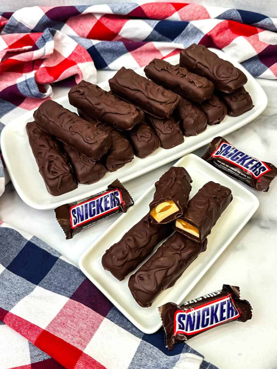 Homemade Snickers Bars - Pudge Factor