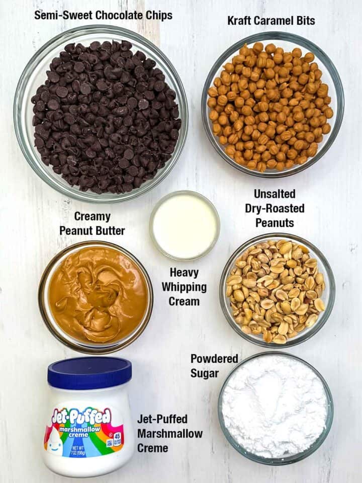 Homemade Snickers Bars - Pudge Factor