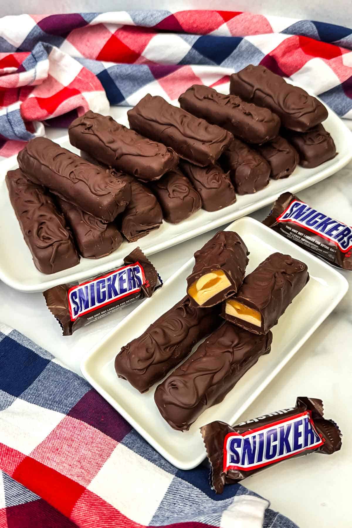 Homemade Snickers Bars - Pudge Factor