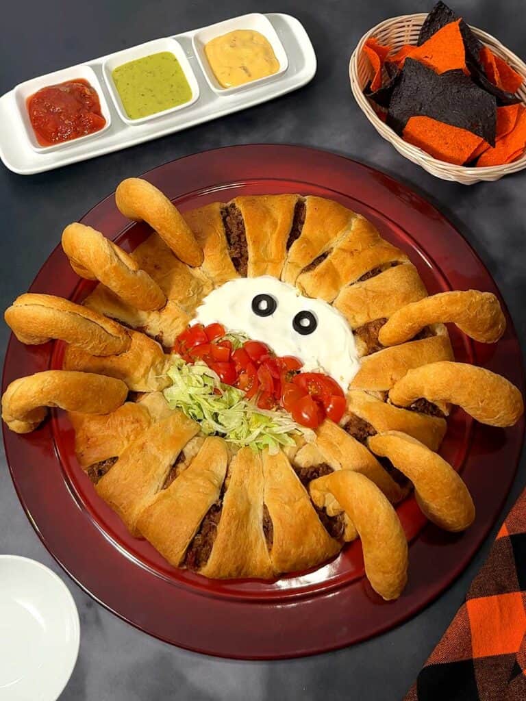 Spooky Spider Taco Ring - Pudge Factor
