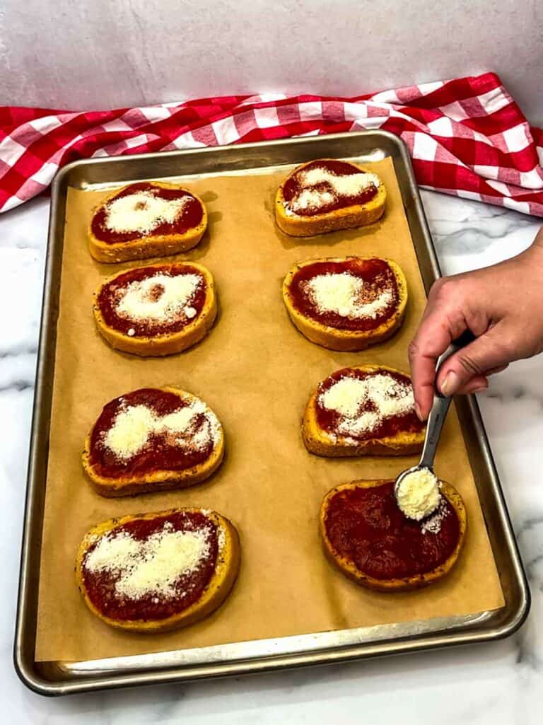 Chicken Parmesan Texas Toast - Pudge Factor