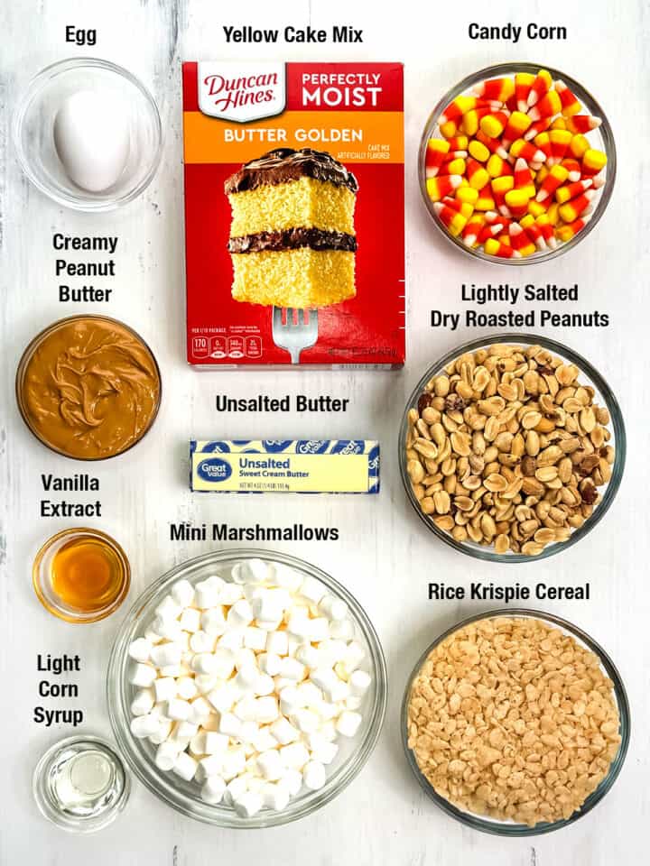 Sweet & Salty Candy Corn Bars - Pudge Factor