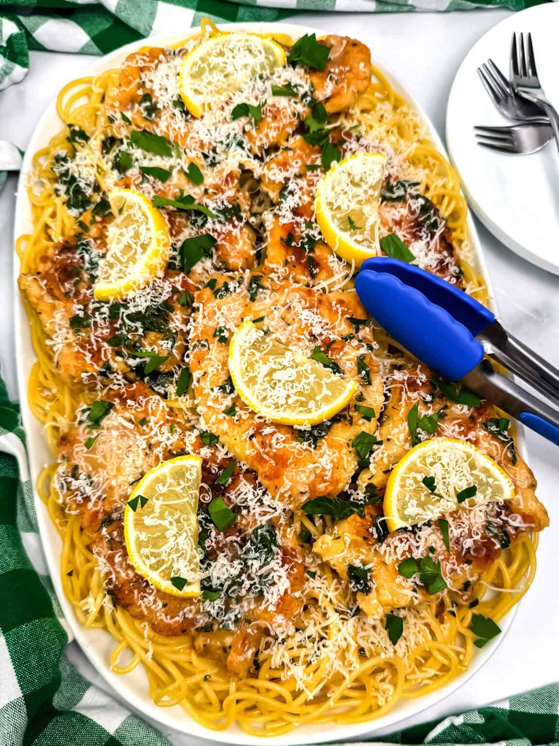 Easy Chicken Francese - Pudge Factor