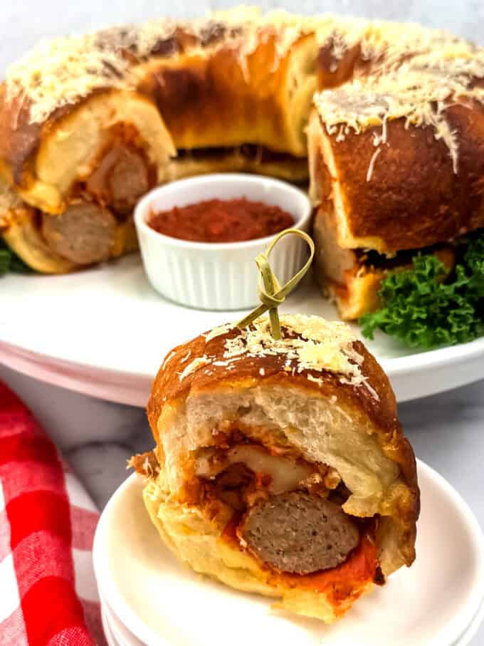 Ultimate Meatball Sub Bundtwich - Pudge Factor