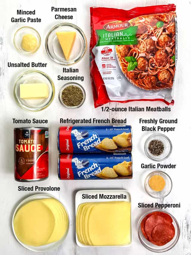 Ultimate Meatball Sub Bundtwich - Pudge Factor