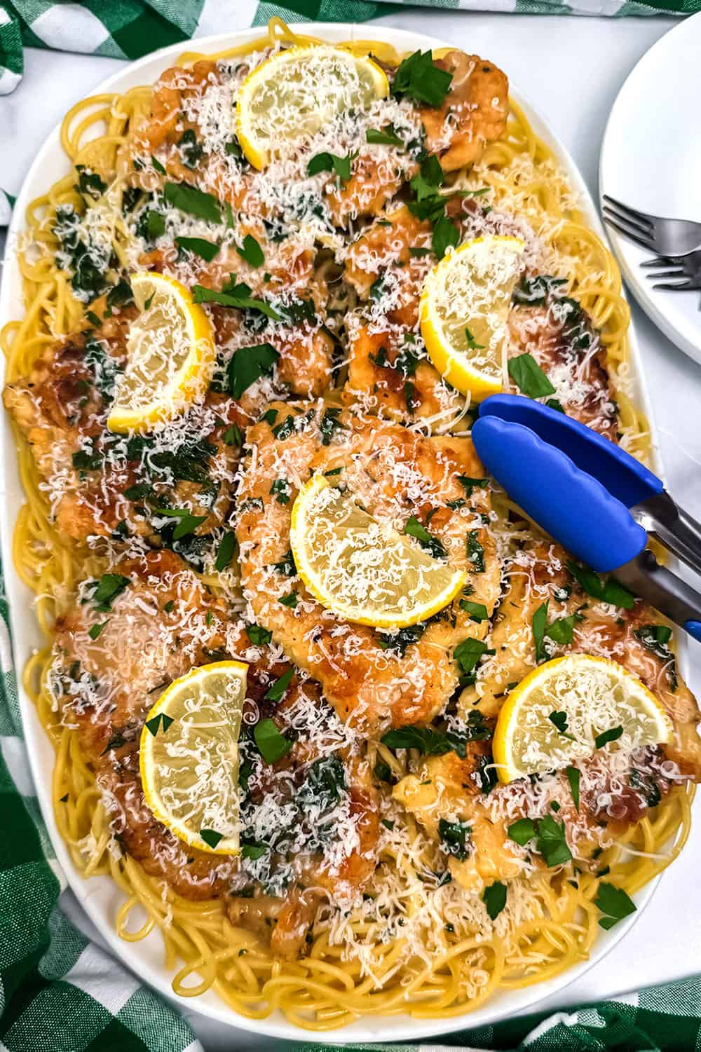 Easy Chicken Francese - Pudge Factor