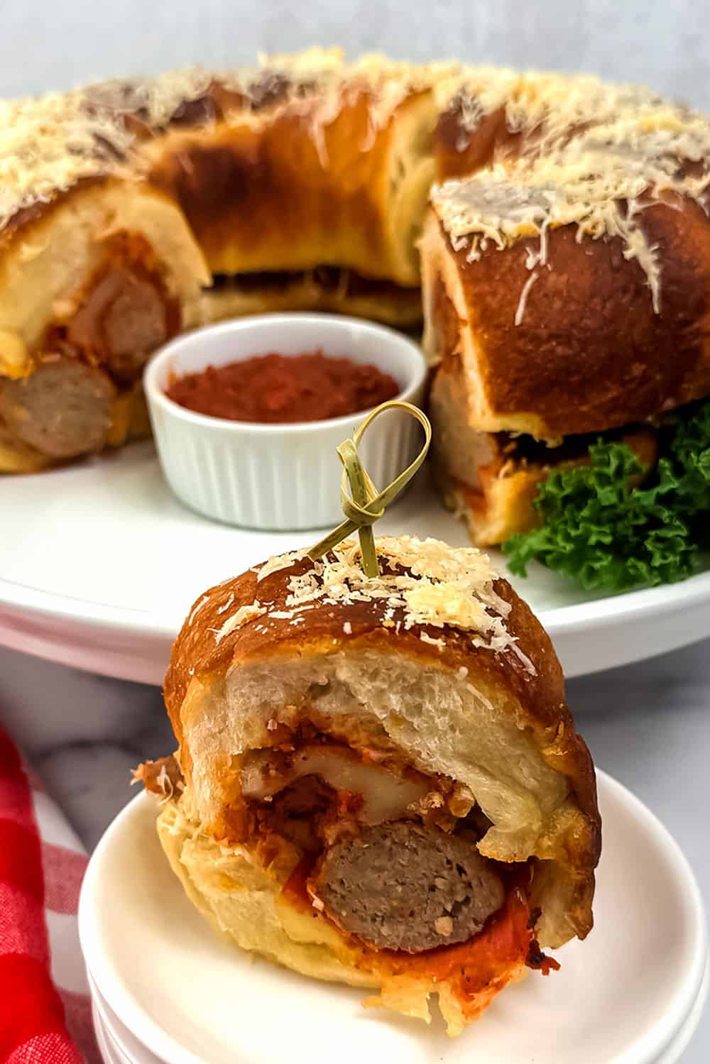 Ultimate Meatball Sub Bundtwich - Pudge Factor