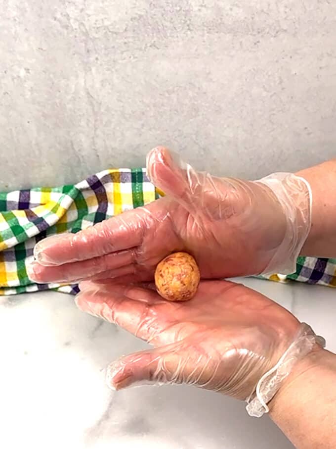 Creole Sausage Balls with Remoulade Sauce - Pudge Factor