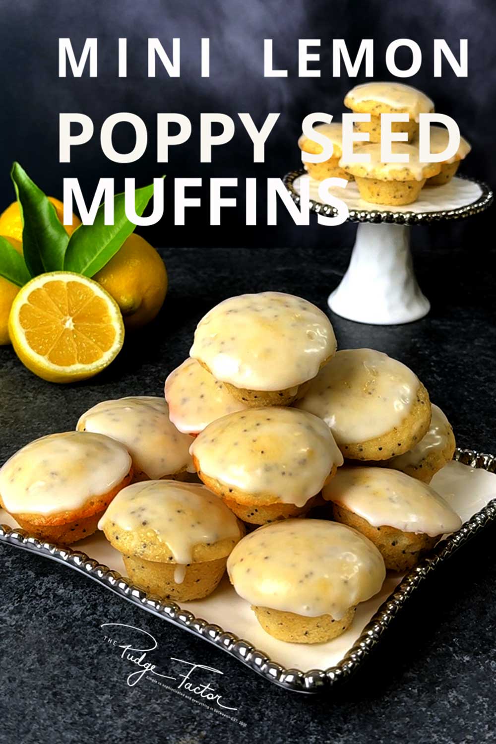 Mini Lemon Poppy Seed Muffins – Perfect Bite-Sized Treat - Pudge Factor