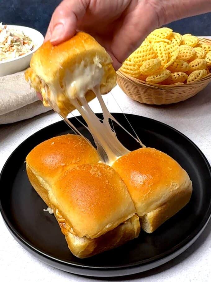 Chicken Bacon Ranch Sliders (Small Batch Recipe) - Pudge Factor