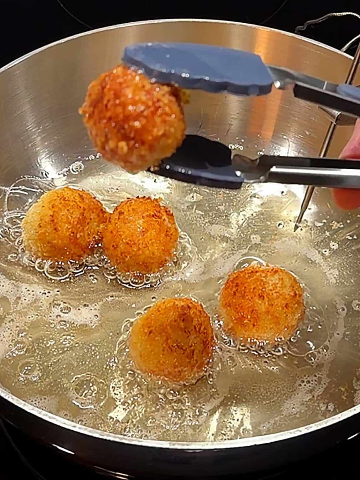 Fried Cheese Balls (Crispy, Gooey, and Totally Irresistible) - Pudge Factor