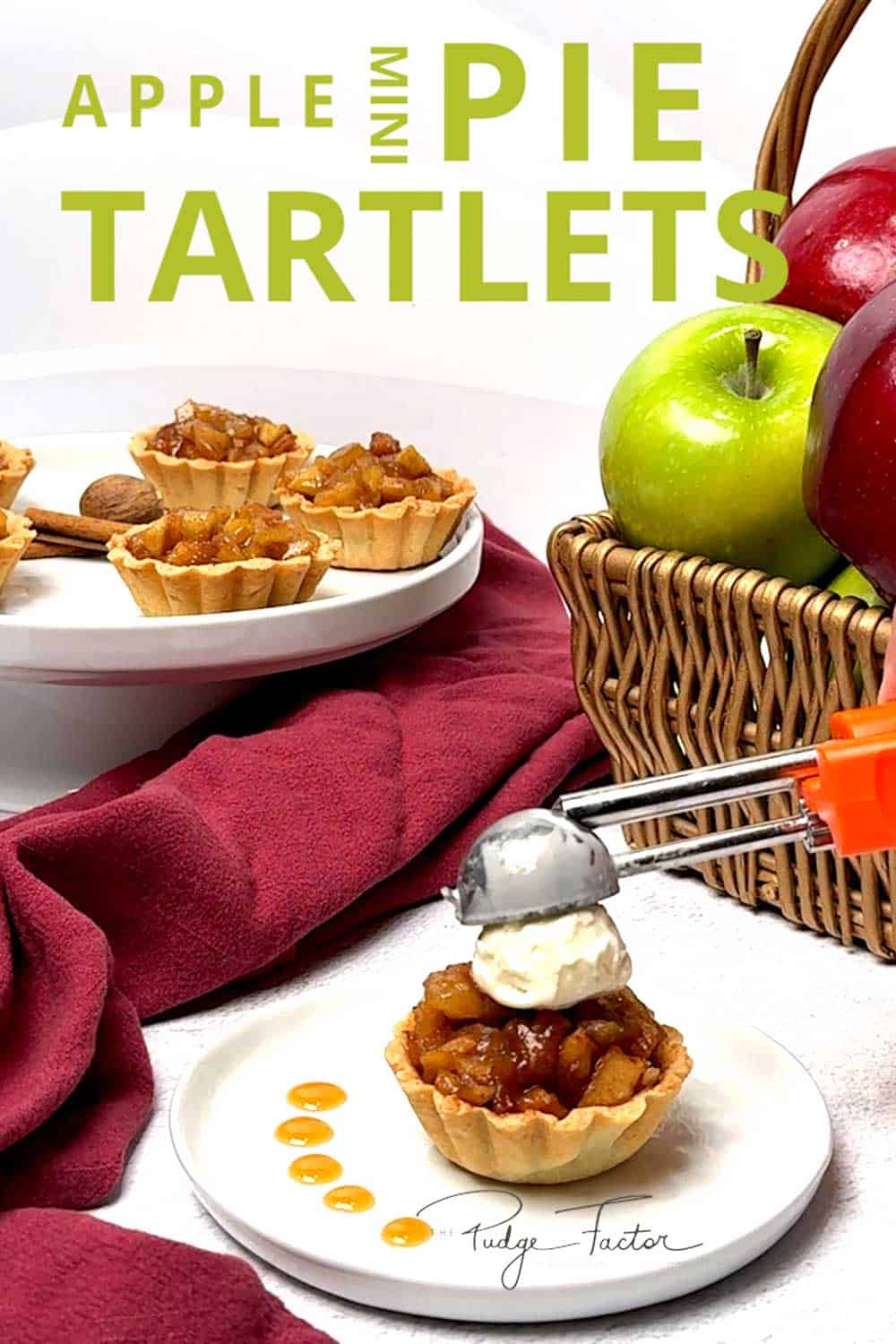 Easy Mini Apple Tartlets - Pudge Factor